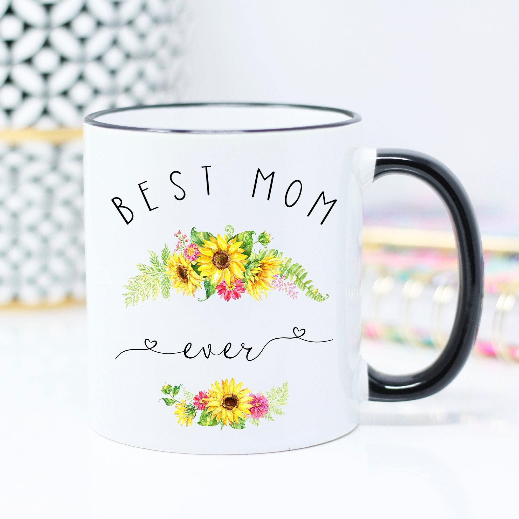 Mom Mug Best Mom Ever Gift for Mom Gift from Daughter | Etsy
