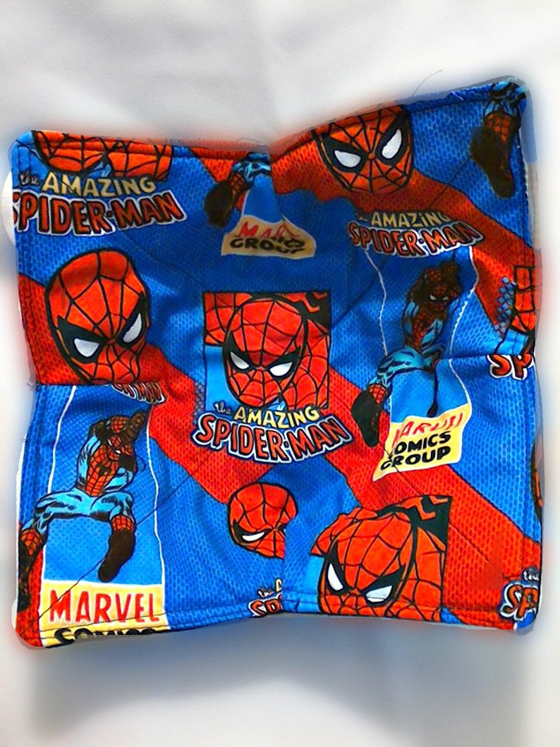 Spiderman Bowl Buddy and Hand Towel - Etsy