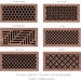 Pattern Cut Wood Pieces - Etsy