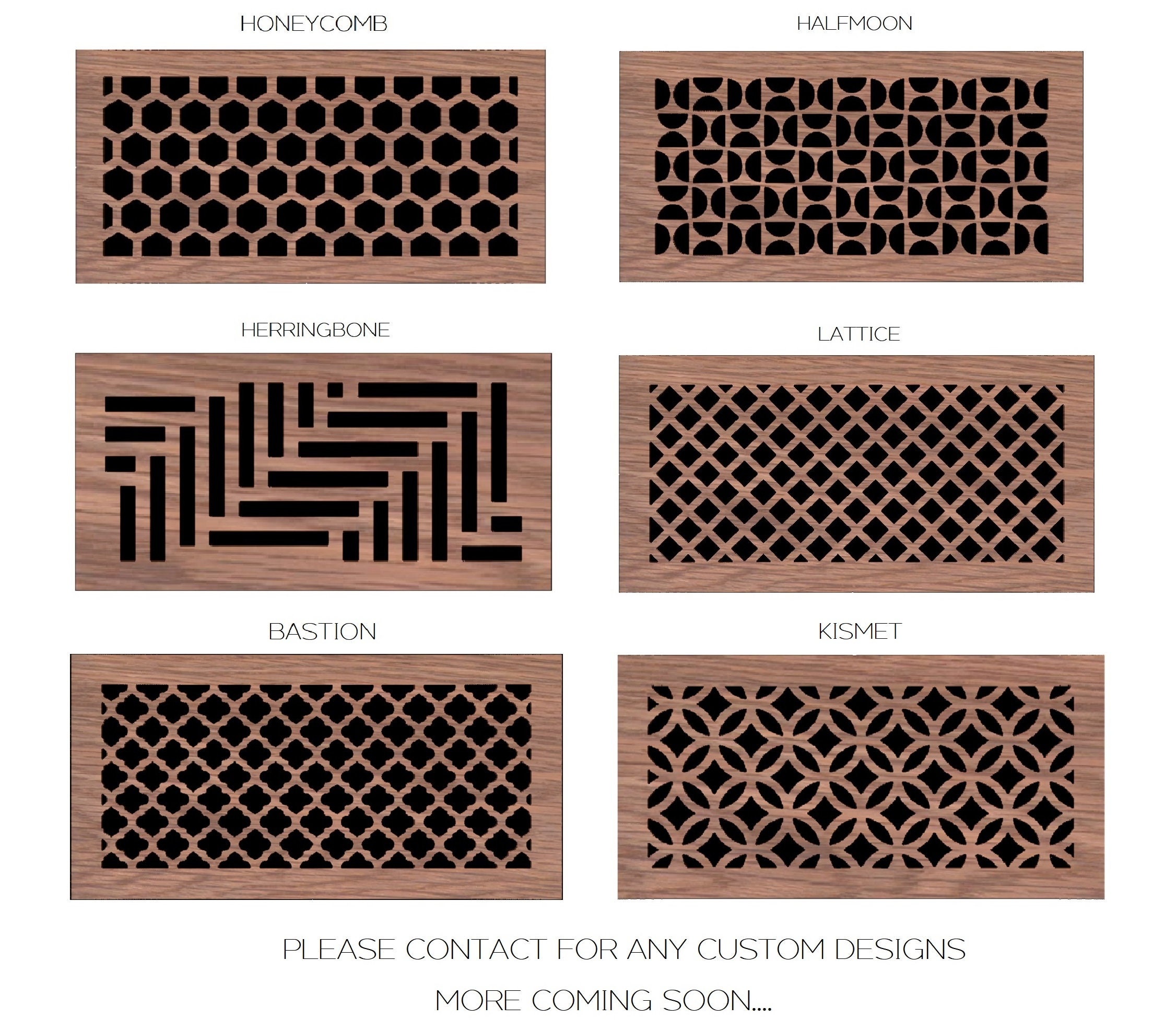 Artistic Wood Vent Covers and Panels - Etsy