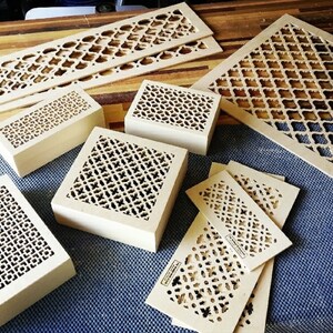 Pattern Cut Wood Pieces - Etsy