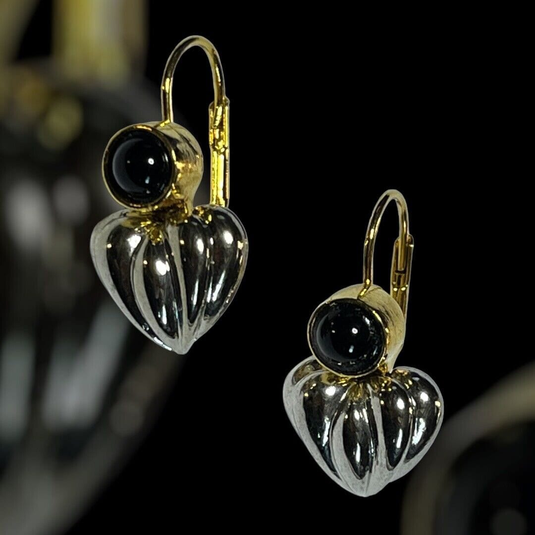 Guess silver heart earrings store