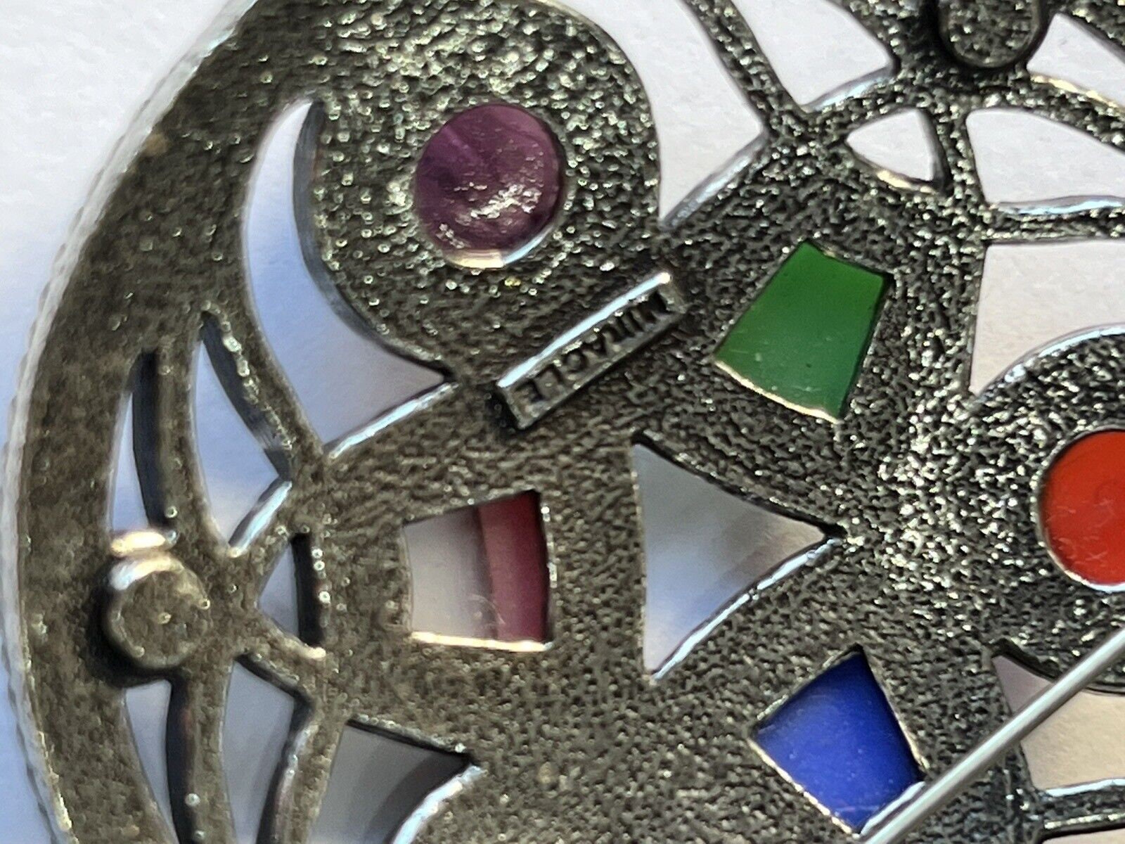 Vintage Miracle Signed Celtic Statement Brooch - Etsy