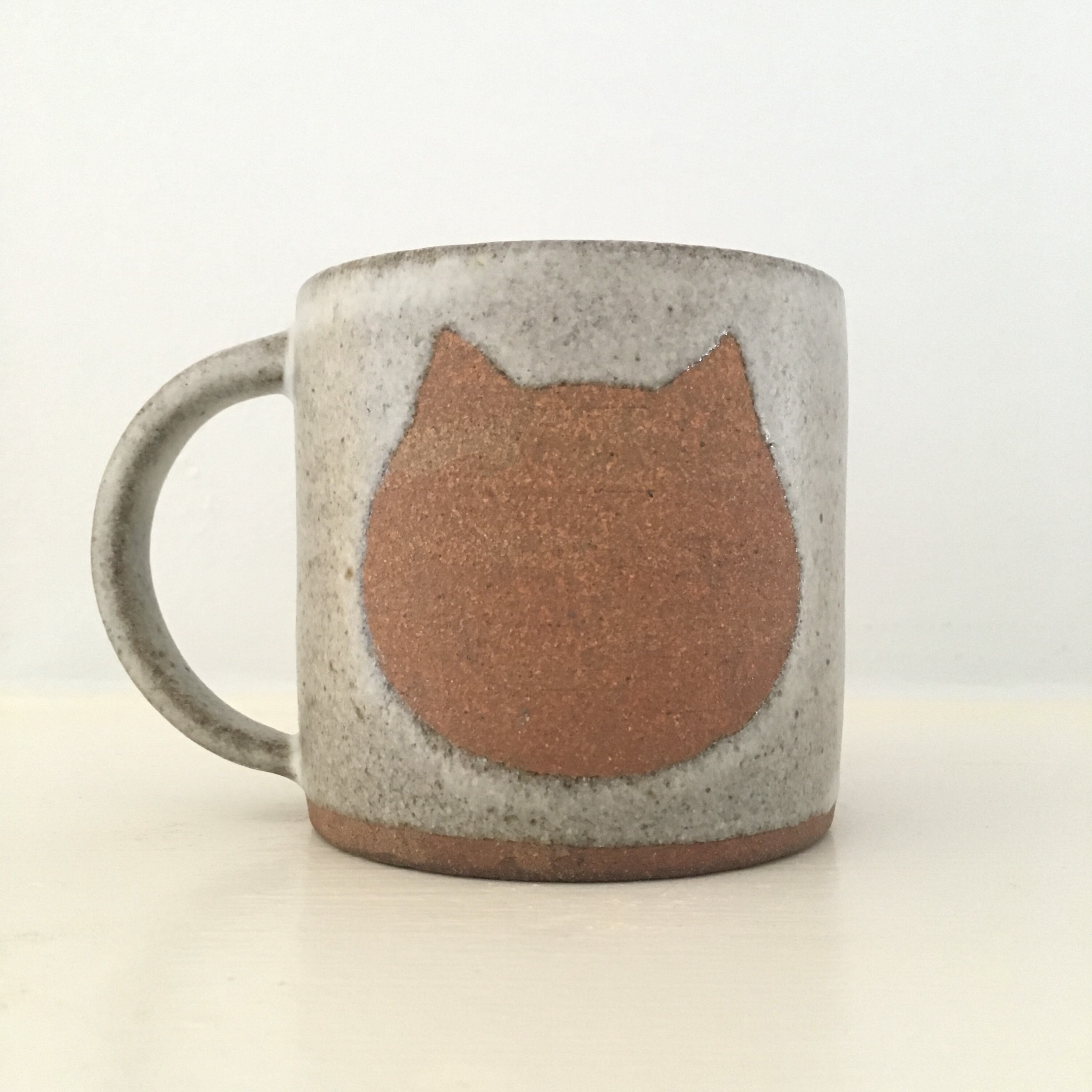 SECONDS: Ceramic Cat Coffee Mug - Handmade - limited edition rustic ...