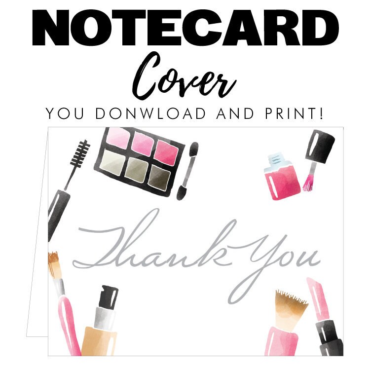 Thank You Note Card File - Etsy