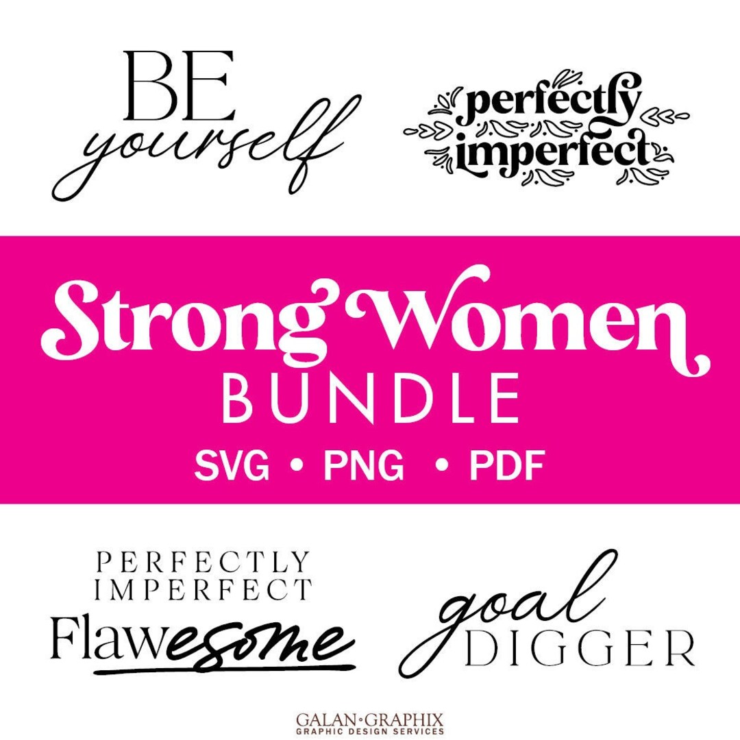 Strong Woman SVG Bundle, Svg Bundles, Svg Designs Bundle, Svg Design ...