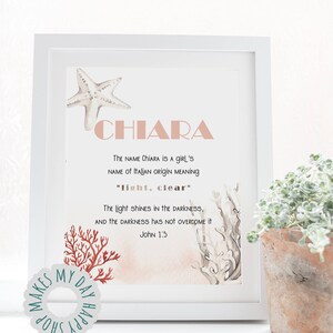 Tessa Namemeaning of Namepersonalized Giftcustom Name - Etsy