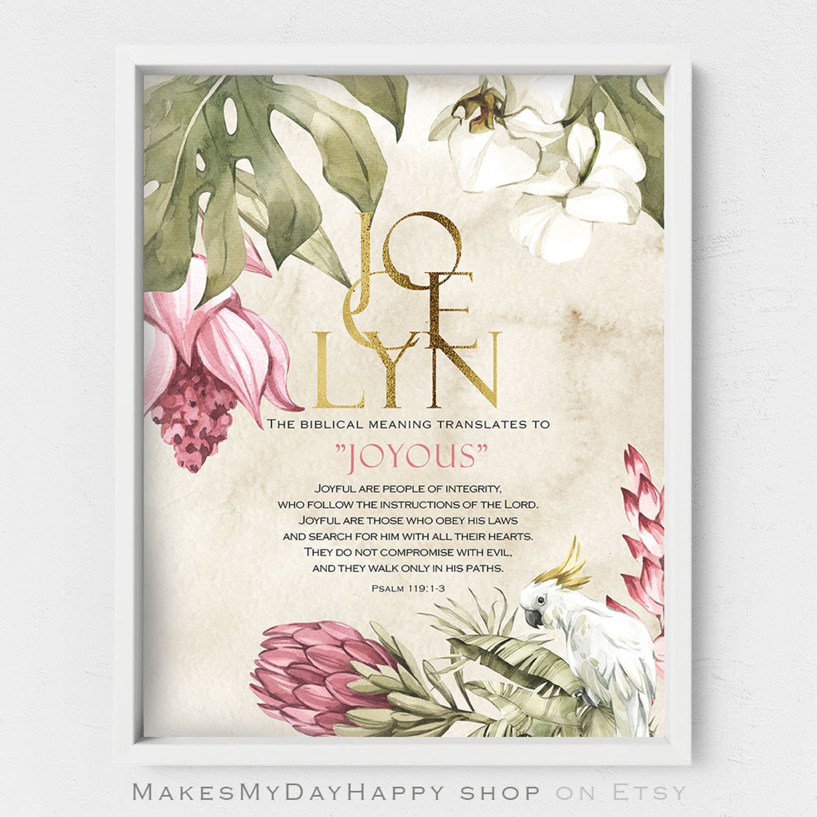 Souria Name Meaningfloral Name Wall Artmustard Green - Etsy