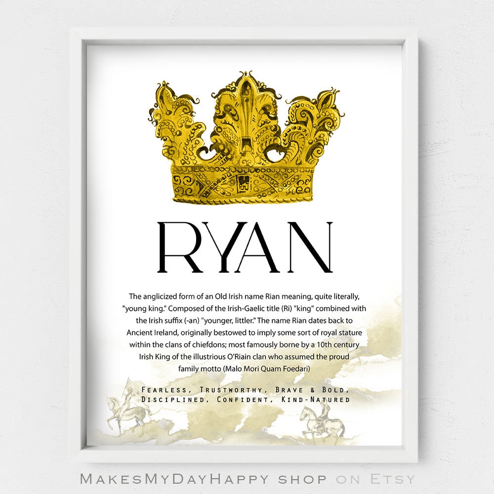 Finn Name Meaning,toddler Birthday Gift,foggy Landscape,irish Name ...