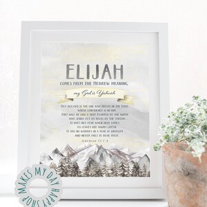 Rhett Custom Biblical Name Meaning,first Name Wall Art,psalm 136,bible ...
