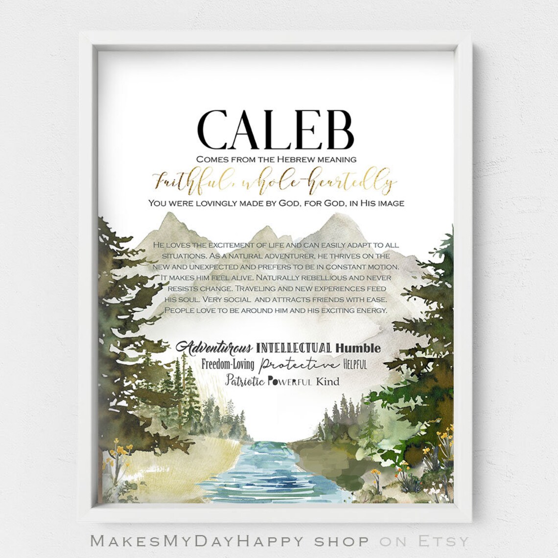 Easton Name Meaning,personalized Gift,first Name Sign,mountain Sunrise ...