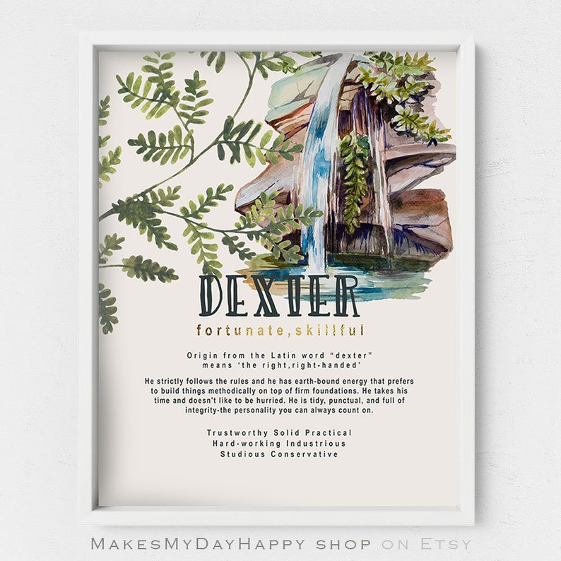 Corban Custom Name Meaning,personalized Birthday Gift,first Name Traits ...