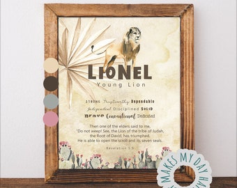 Leon Name Wall Art - Etsy