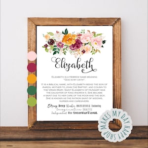 Jayne Name Meaning,personalized Name Wall Art,printable Meaning of Name ...