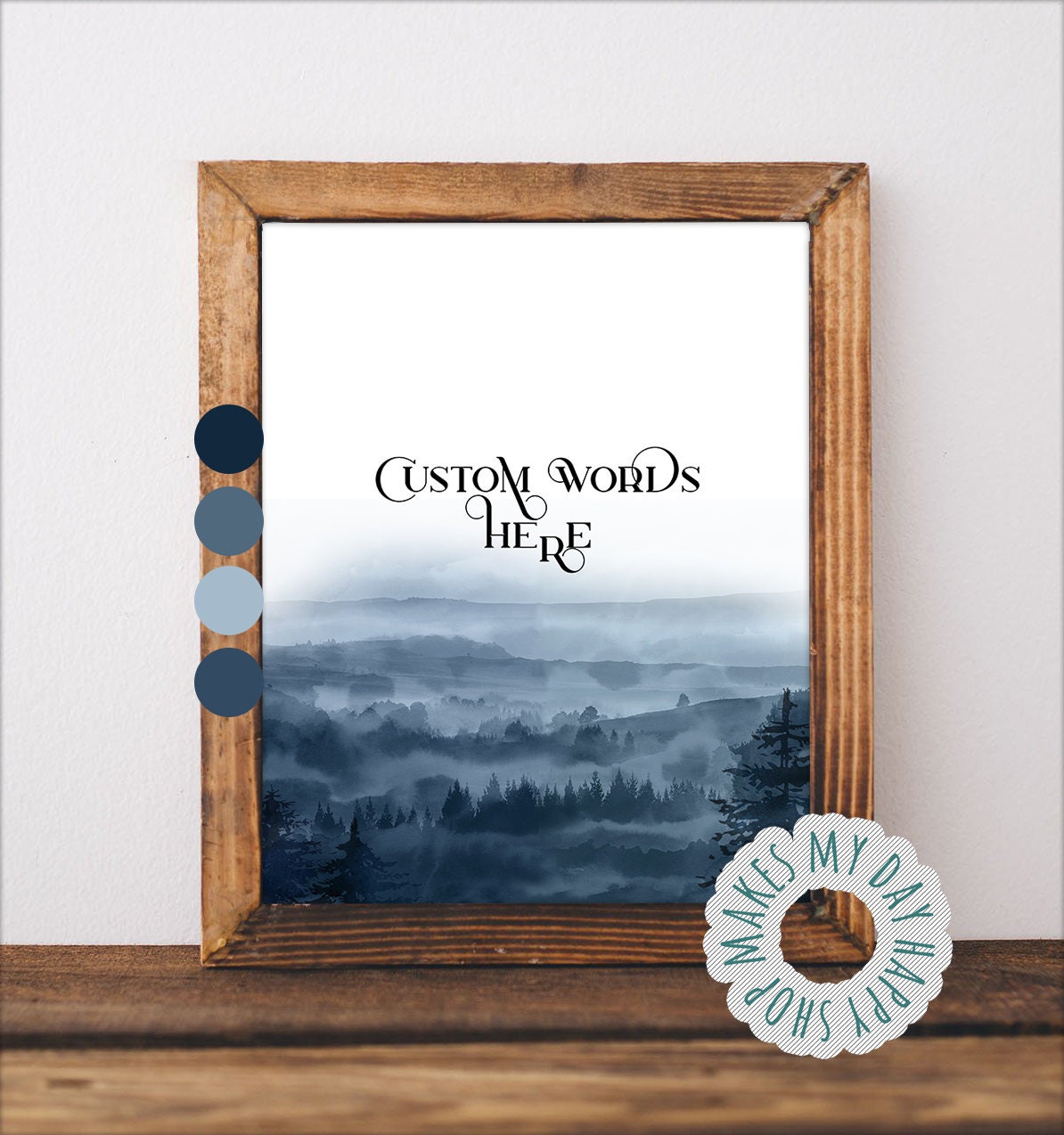 Custom Quote Printcustomized Wall Artpersonalized - Etsy