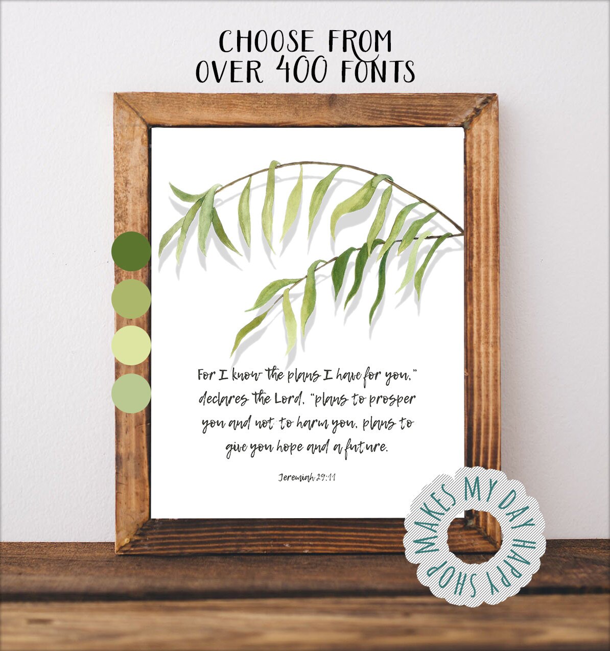 Jeremiah 17:7but Blessed is the One Who Trusts in the | Etsy