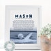 Mason Personalized Name Meaning,custom Boy Printable Meaning of Name ...