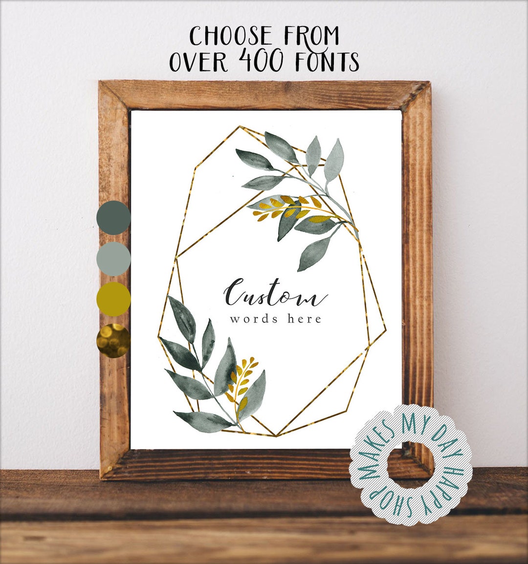 Custom Quote Print,customized Wall Art,personalized Quote,typographic ...