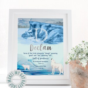 Personalized Name Sign,william Custom Name Meaning,first Name Wall Art ...