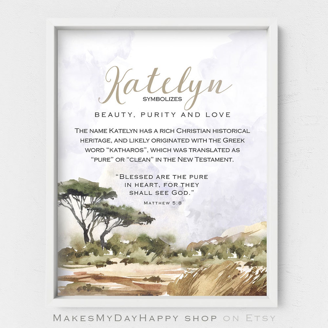 Leon Name Meaning,first Name Wall Art,greek Origin Meaning,safari Room ...