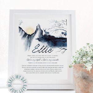 Gail Custom Biblical Name Meaning,first Name Wall Art,personalized Name ...