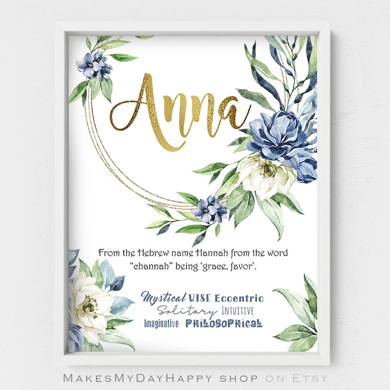 Anna Name - Etsy
