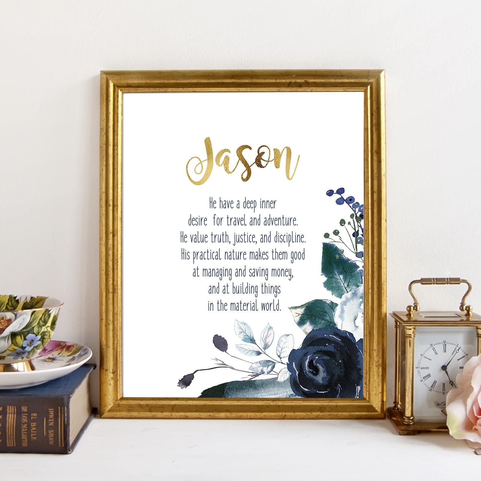 Caleb name wall artPersonalized nursery Name meaningCustom | Etsy