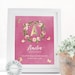 Ember Custom Name Meaningpink Flowersfloral First Namegiven - Etsy