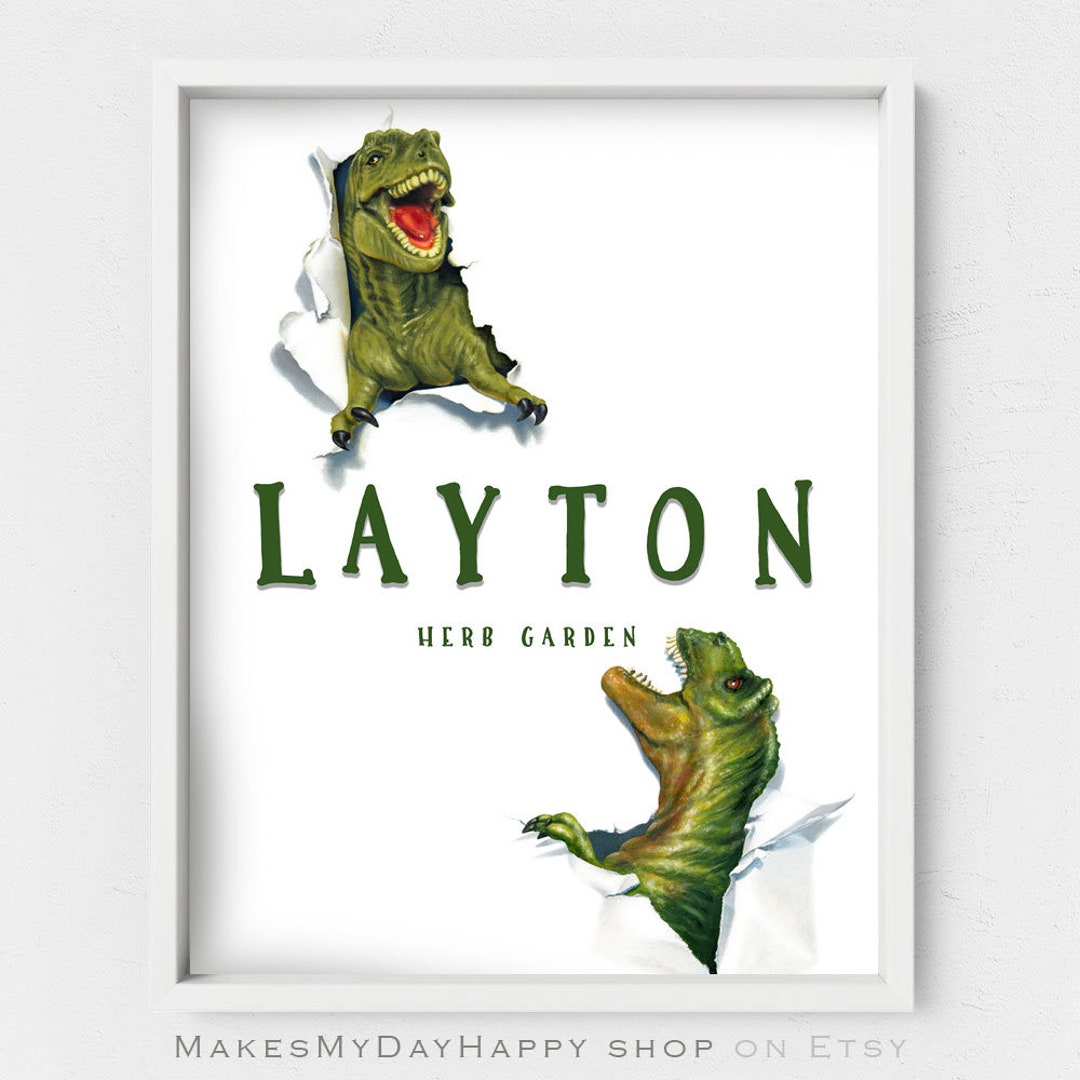 Layton Custom Name Wall Art,wilderness Nursery,green Room Decor,green ...