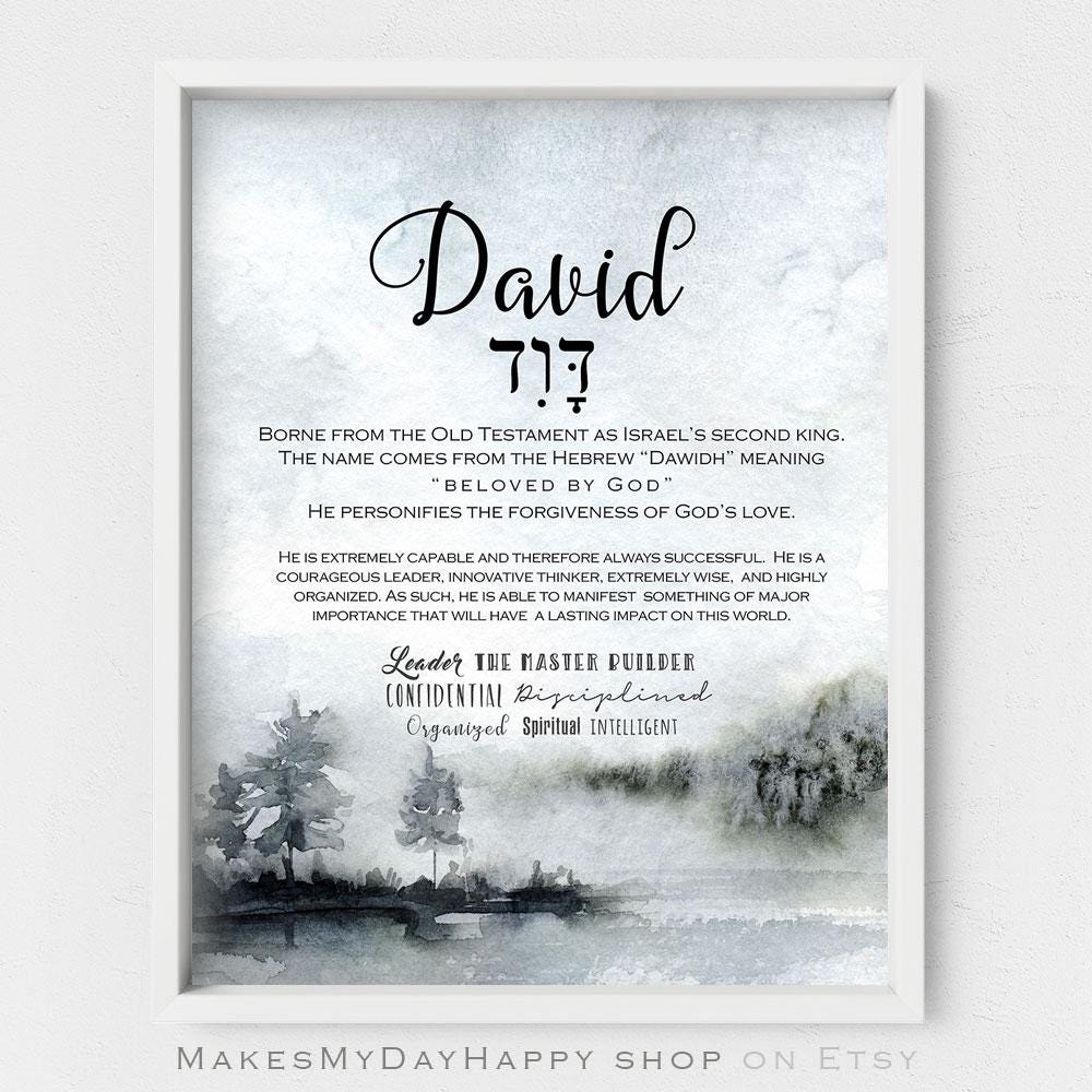 Finn Name Meaning,toddler Birthday Gift,foggy Landscape,irish Name ...