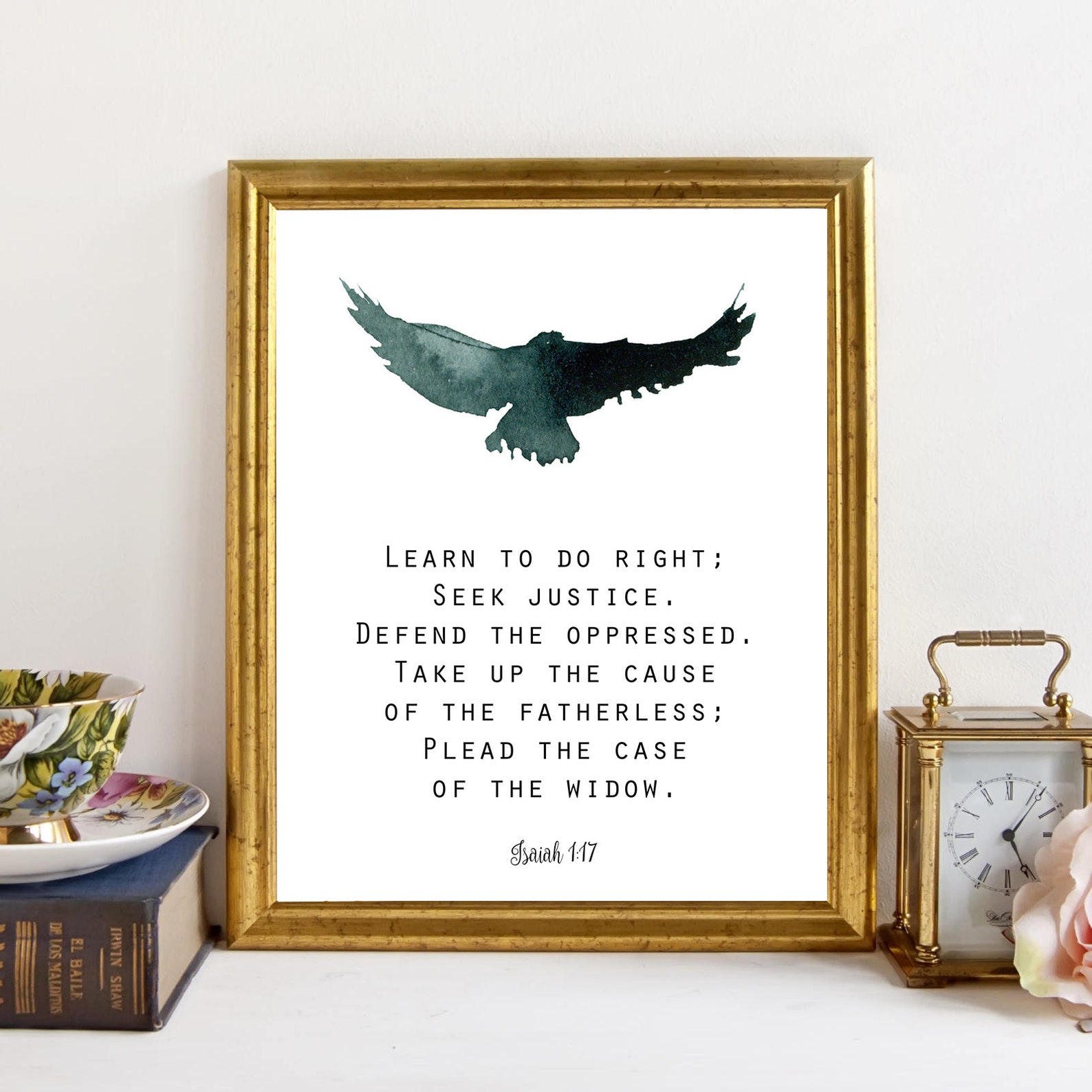 Isaiah 40:31 Printable Wall Artsoar on Wings Like | Etsy