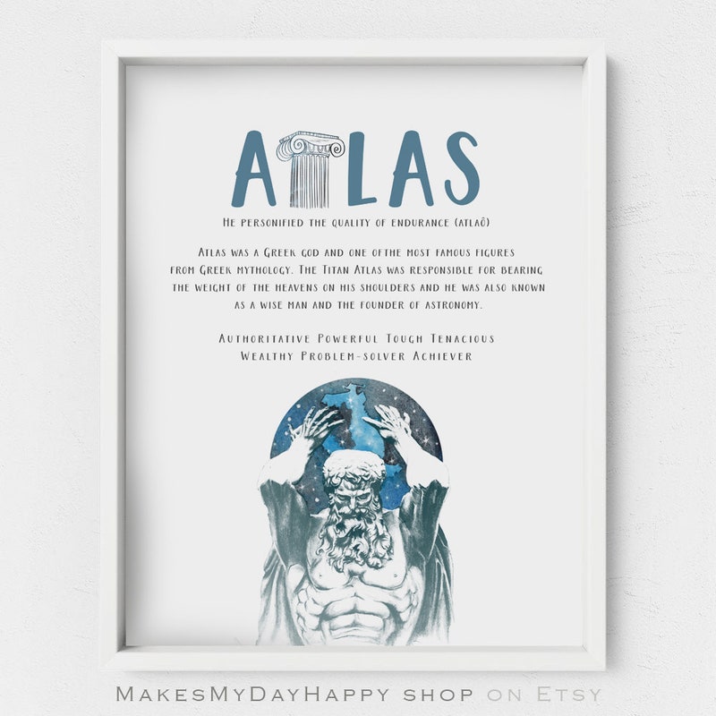 Atlas - Etsy