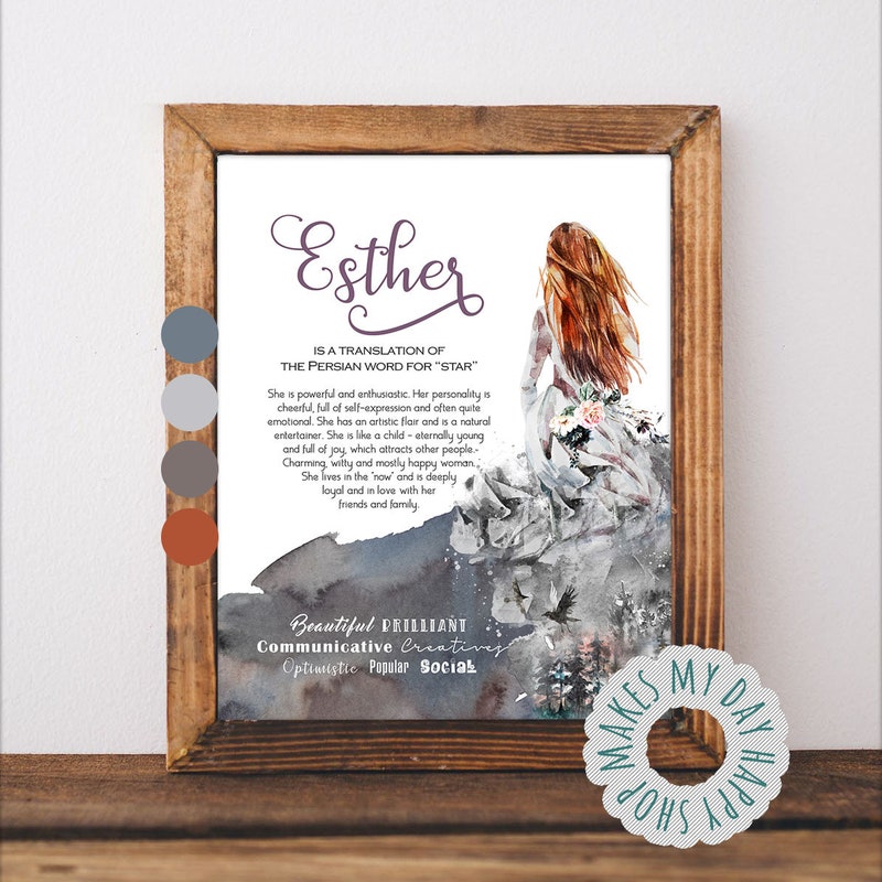 Esther - Etsy