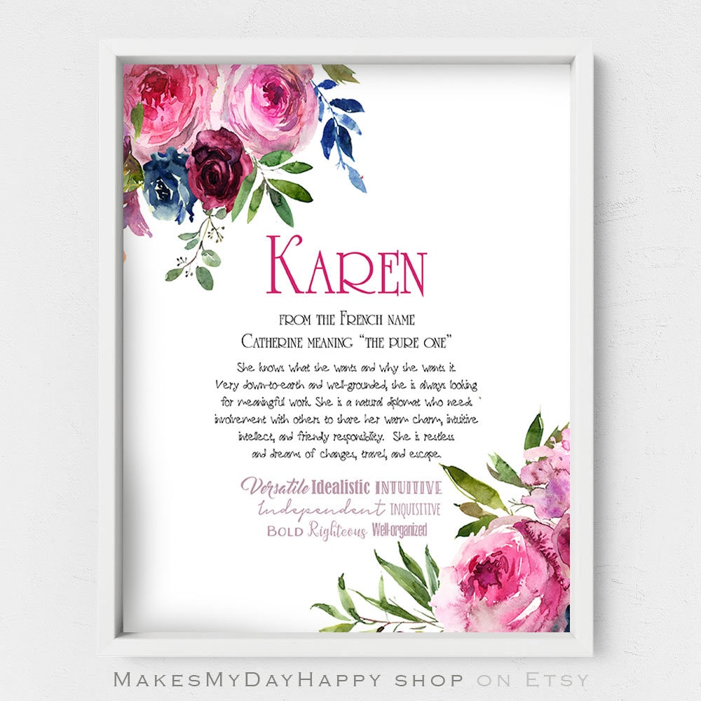 Karen Name Designs