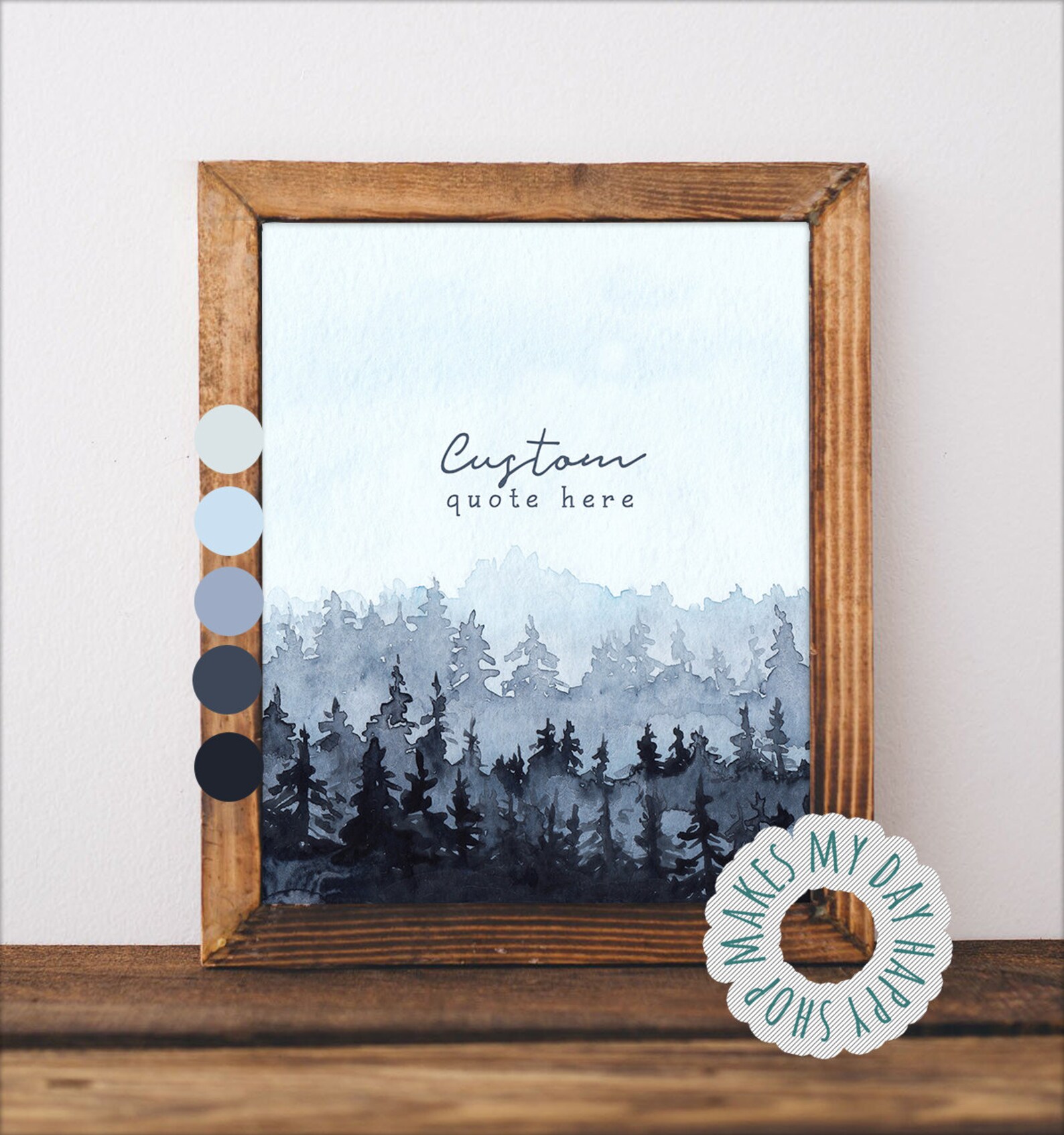 Personalized Typographic Postercustom Quote Wall - Etsy