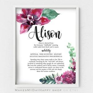 Natalia Name Meaning,personalized Gift,holiday Season Gift Idea,isaiah ...