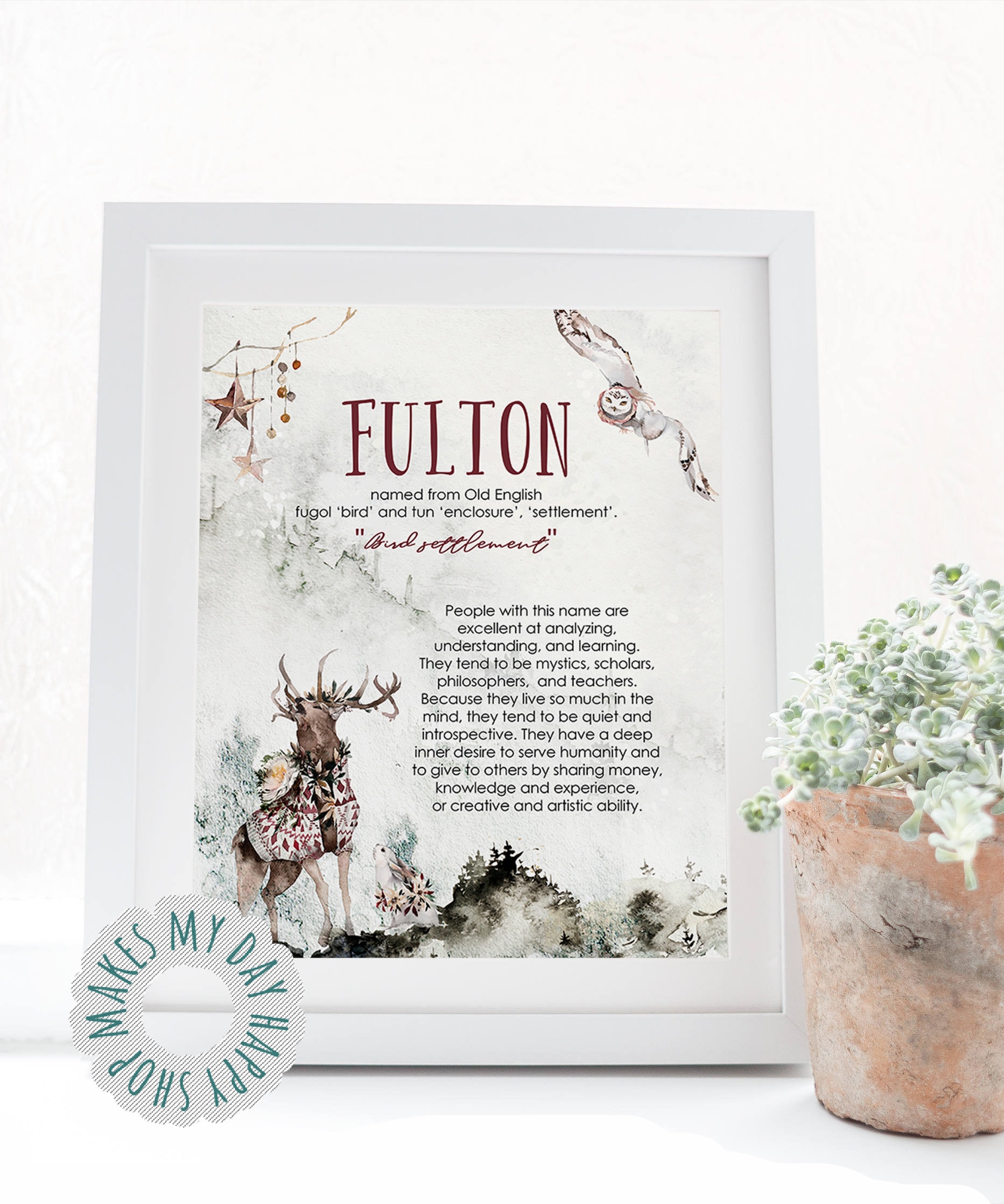 Aaron Name Meaning,first Name Wall Art,deuteronomy 28,custom Biblical ...