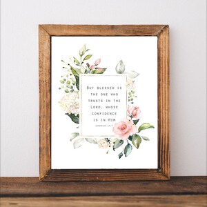 Jeremiah 17:7 , but Blessed is the One Who Trusts in the Lord, Whose ...