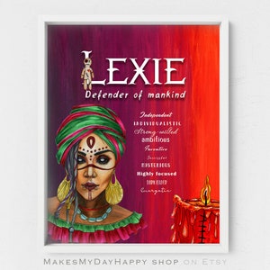 Lexie Name Meaning,voodoo Soul,voodoo Magic,witchy Woman Gift ...