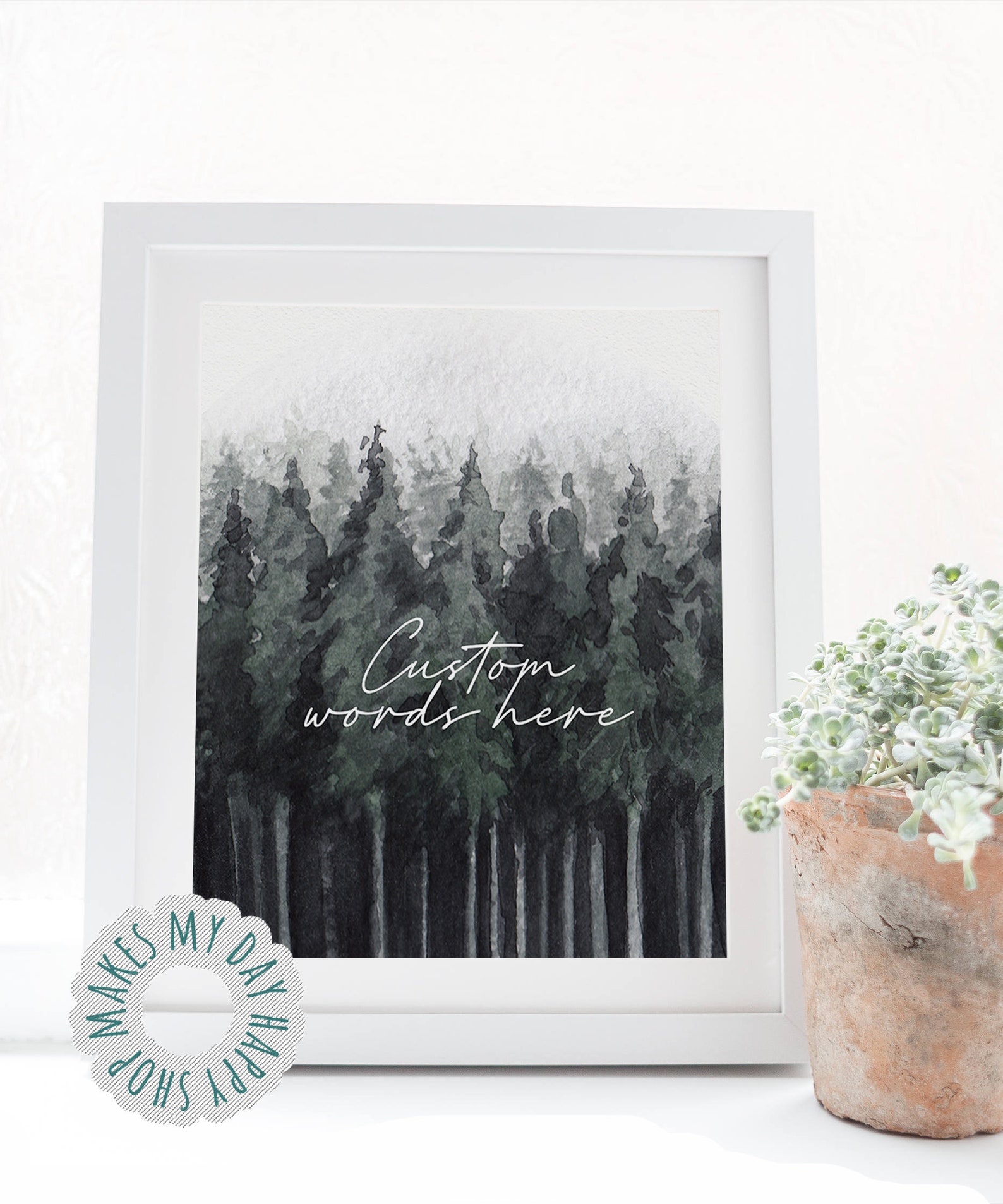 Custom Quote Printcustomized Wall Artpersonalized | Etsy