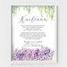 Naomi Name Meaning,purple Floral Girls Room Wall Art,biblical Meaning ...