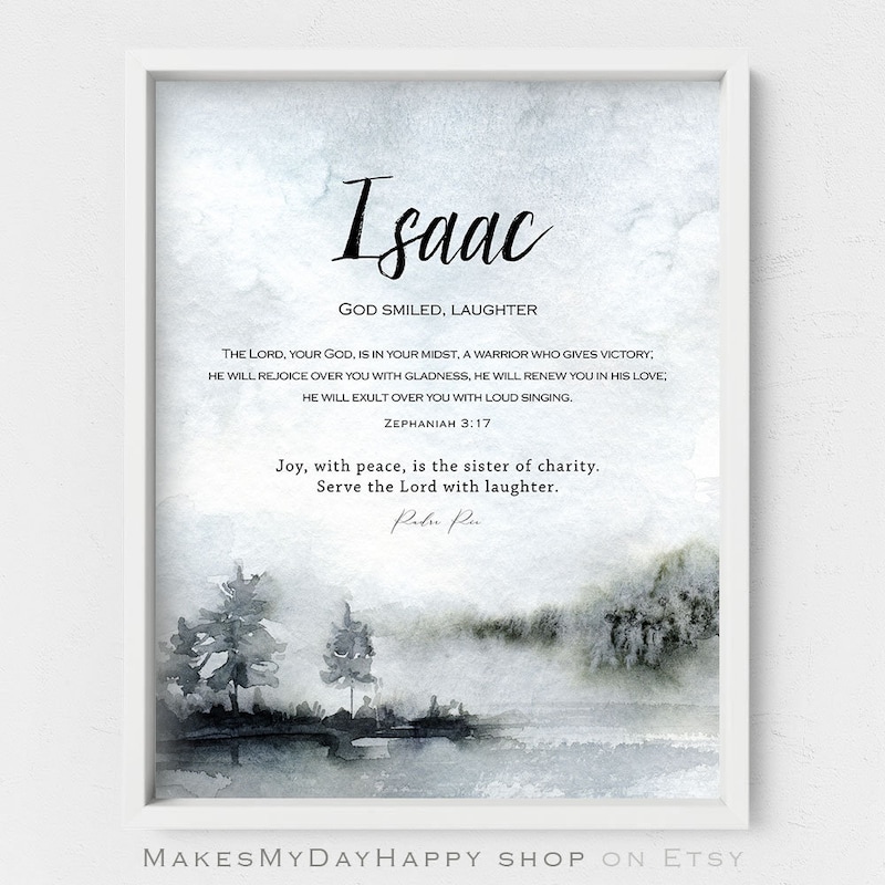 Isaac - Etsy