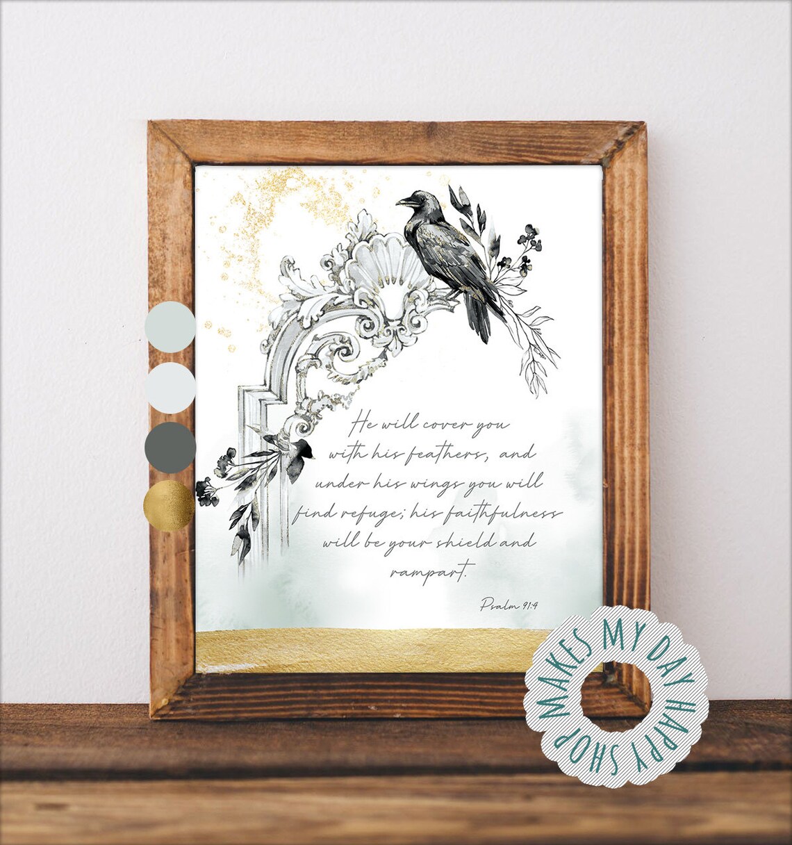 Psalm 139 Whole chapter printable wall artChristian home | Etsy