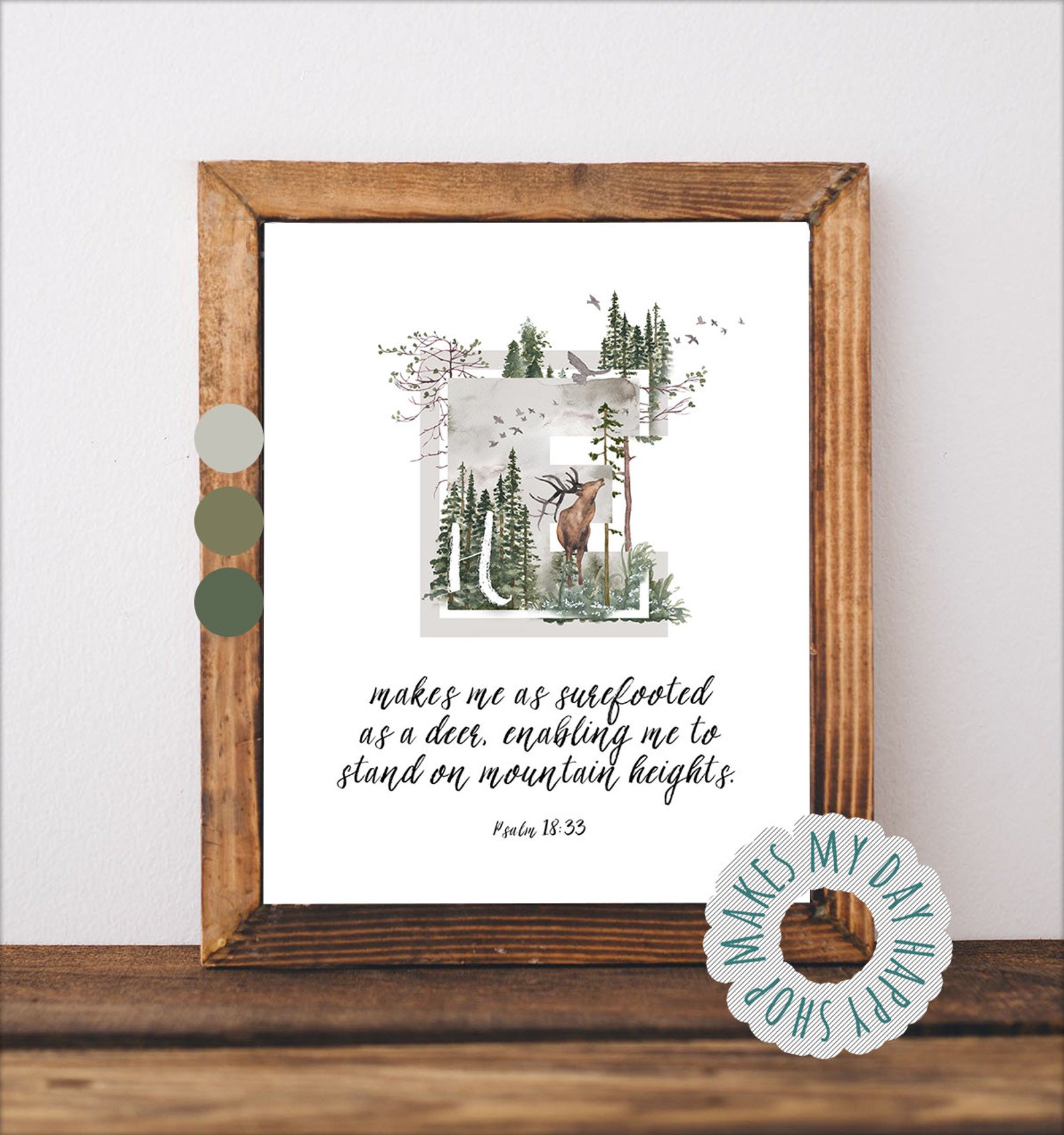Psalm 136:9Great lights Moon and starsHis lovingkindness is | Etsy