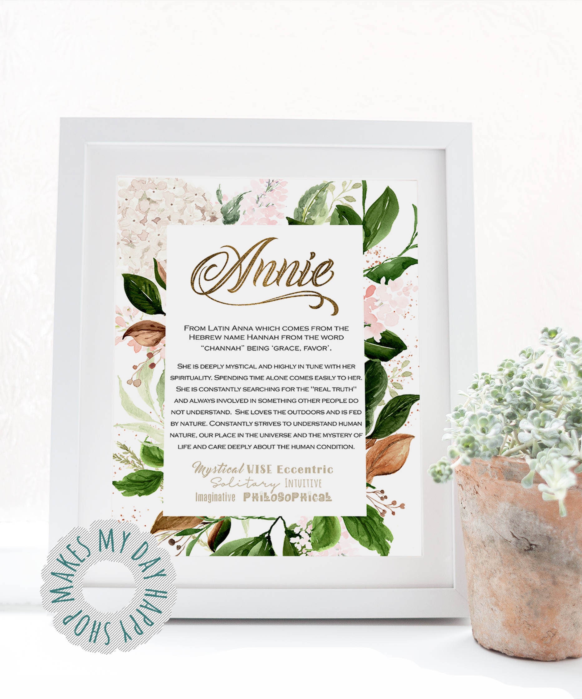 Wendy Name Meaningcustom Name Wall Artpersonalized Nursery - Etsy Denmark