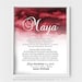 Ruby Name Meaning,first Name Wall Art,personalized Gift,custom ...