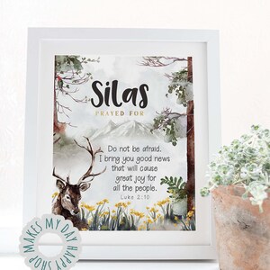 Silas Personalized Name Meaning,custom First Name Wall Art,farmhouse ...