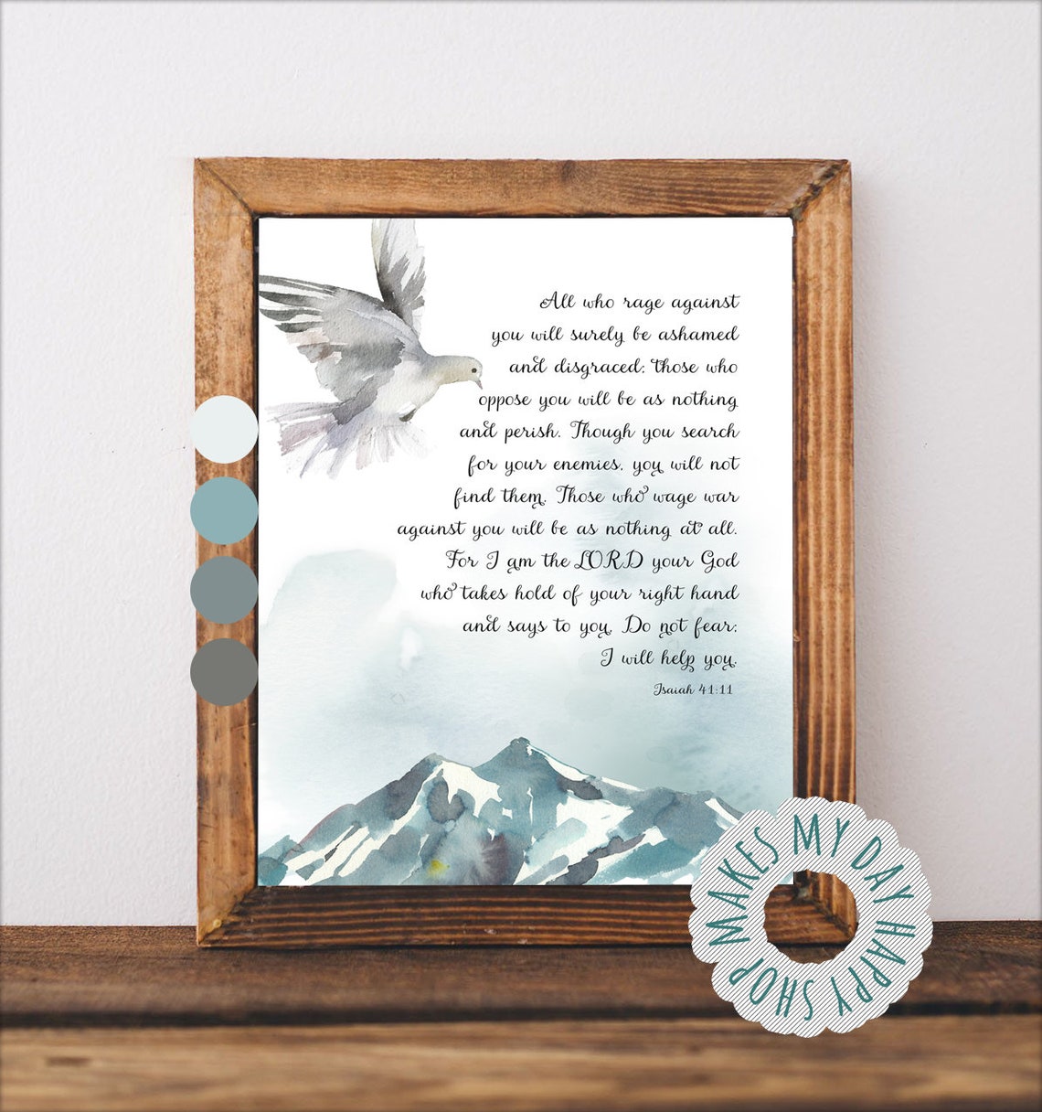 Isaiah 40:31 Printable Wall Artsoar on Wings Like | Etsy