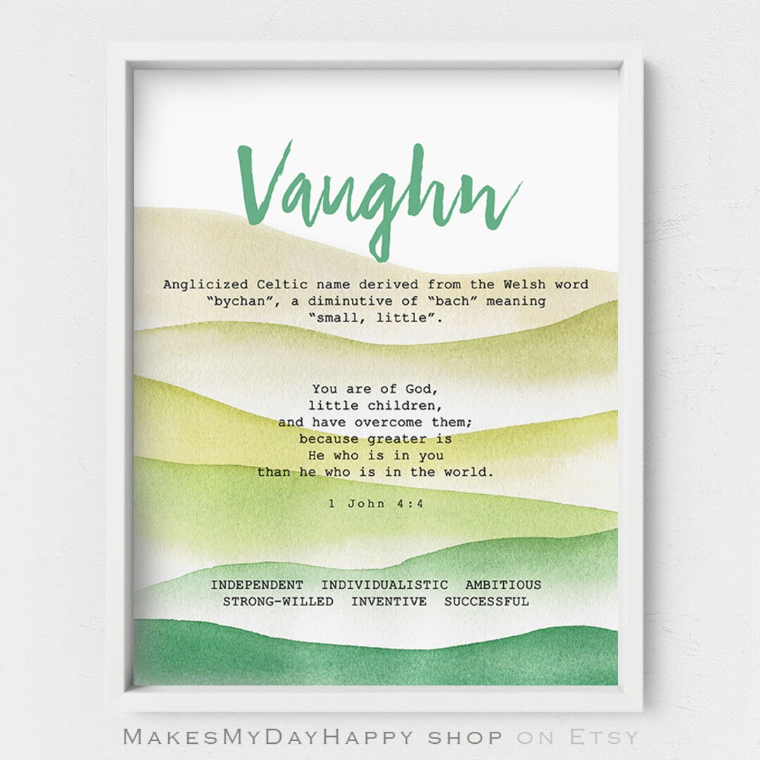 Name Vaughn Wallpaper,sand Dunes Theme,name References,first Name Wall ...