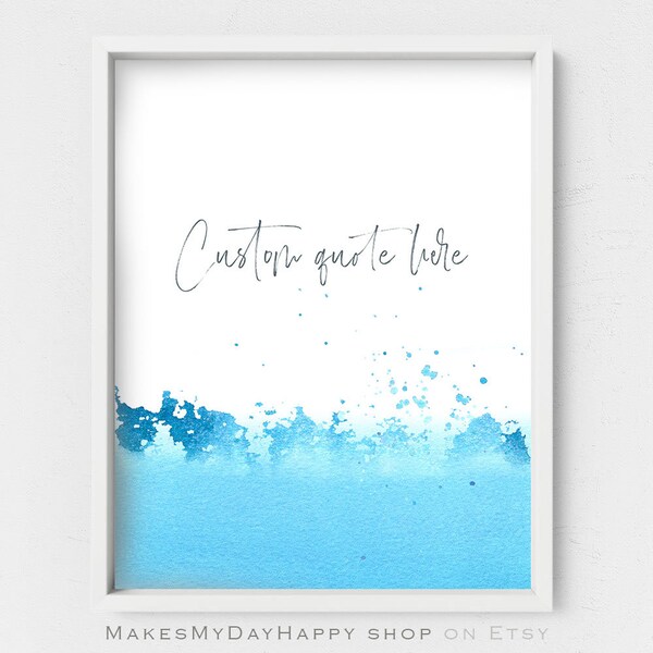 Turquoise Wall Art - Etsy